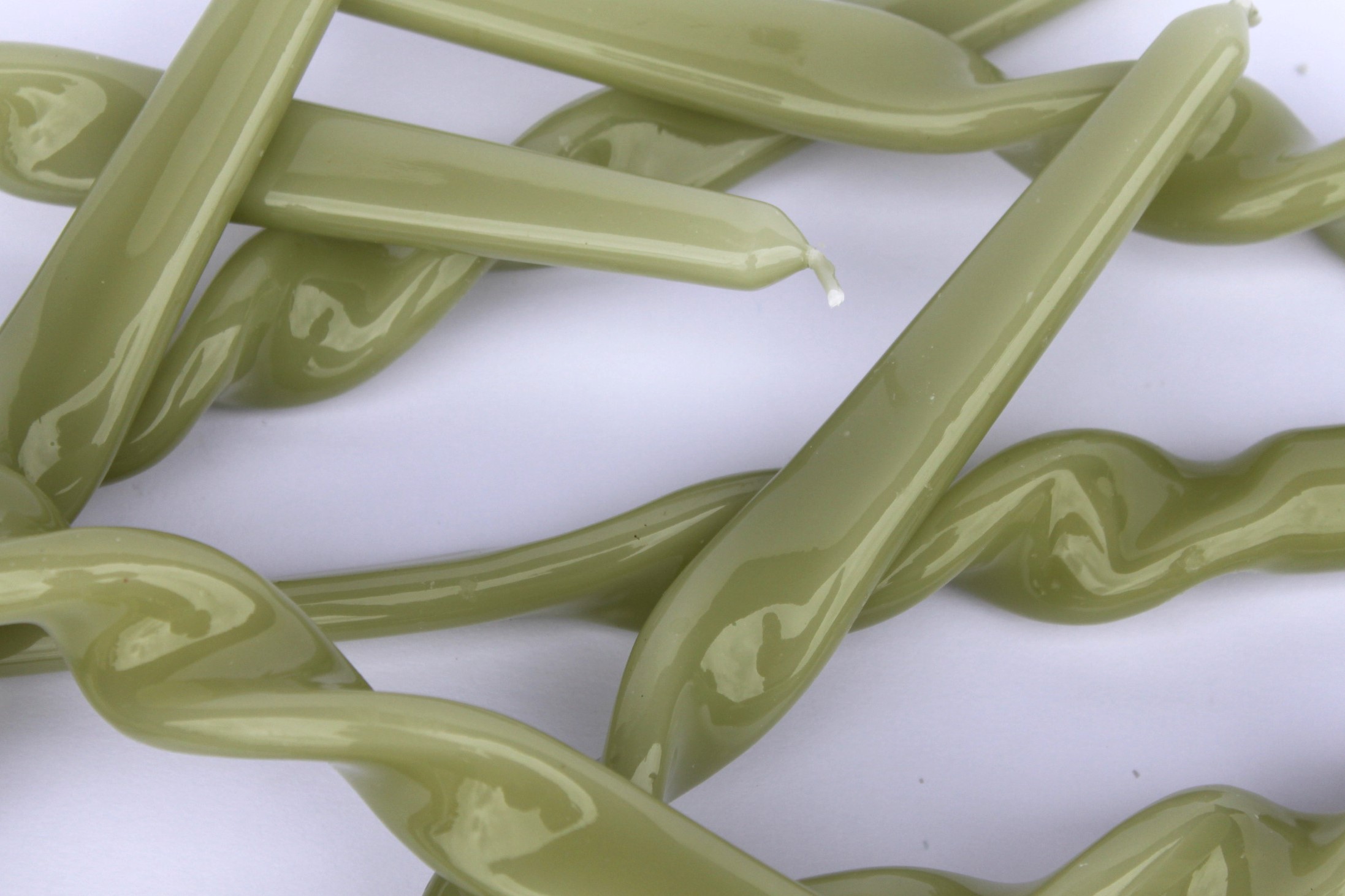 Individual Twisted 25cm Taper Candles • The Eclectic Lifestyle Company