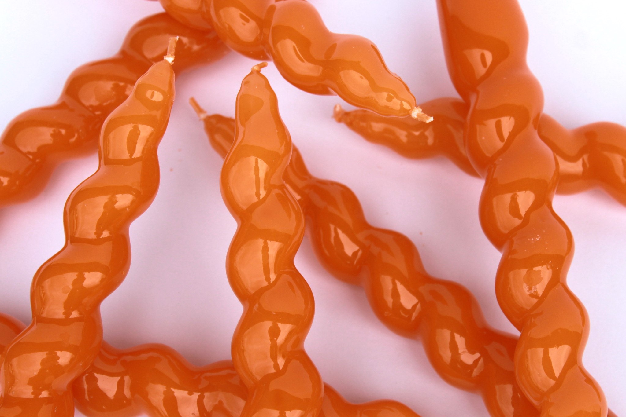 Individual Spiral 18cm Taper Candles • The Eclectic Lifestyle Company