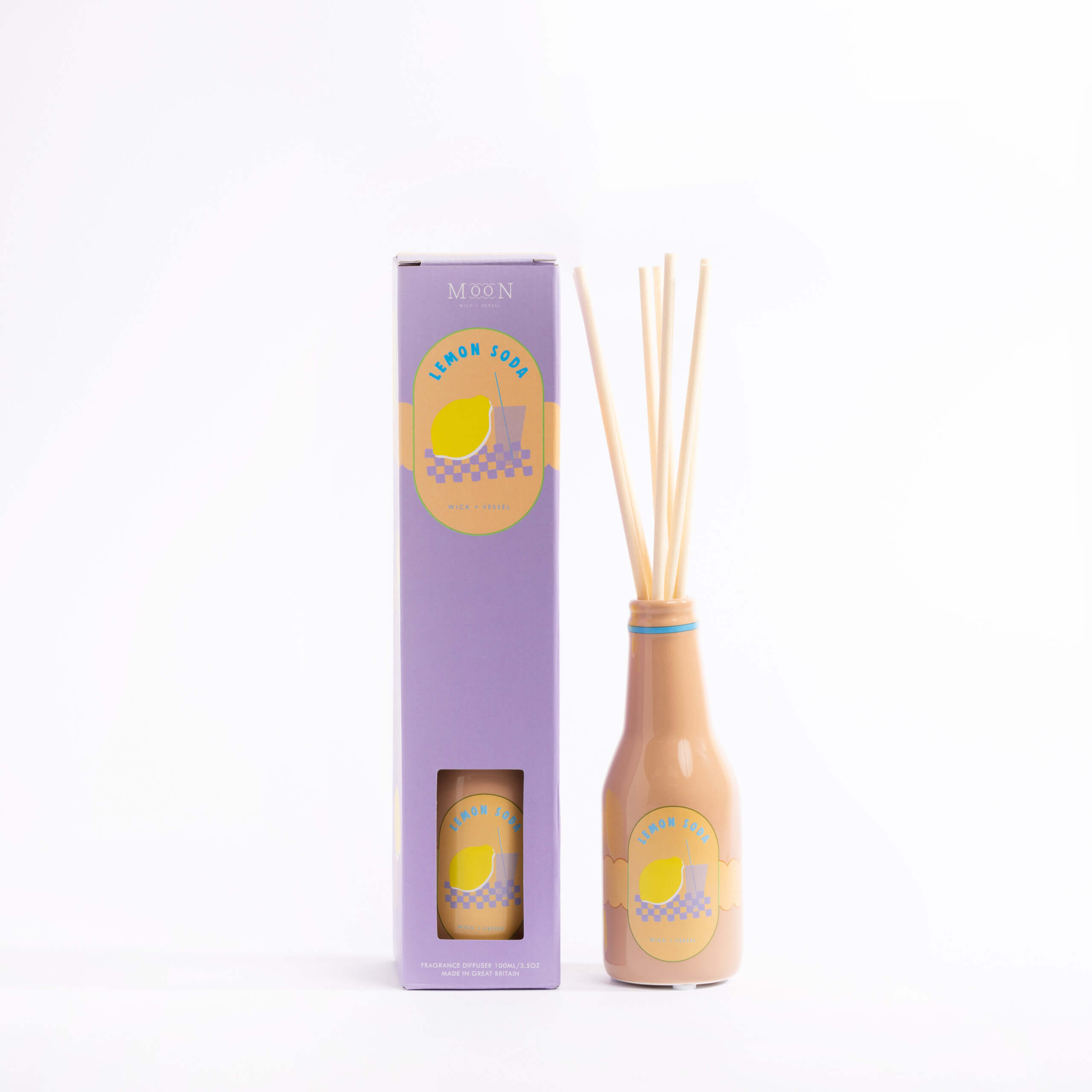 Lemon Soda 100ml Diffuser • The Eclectic Lifestyle Company