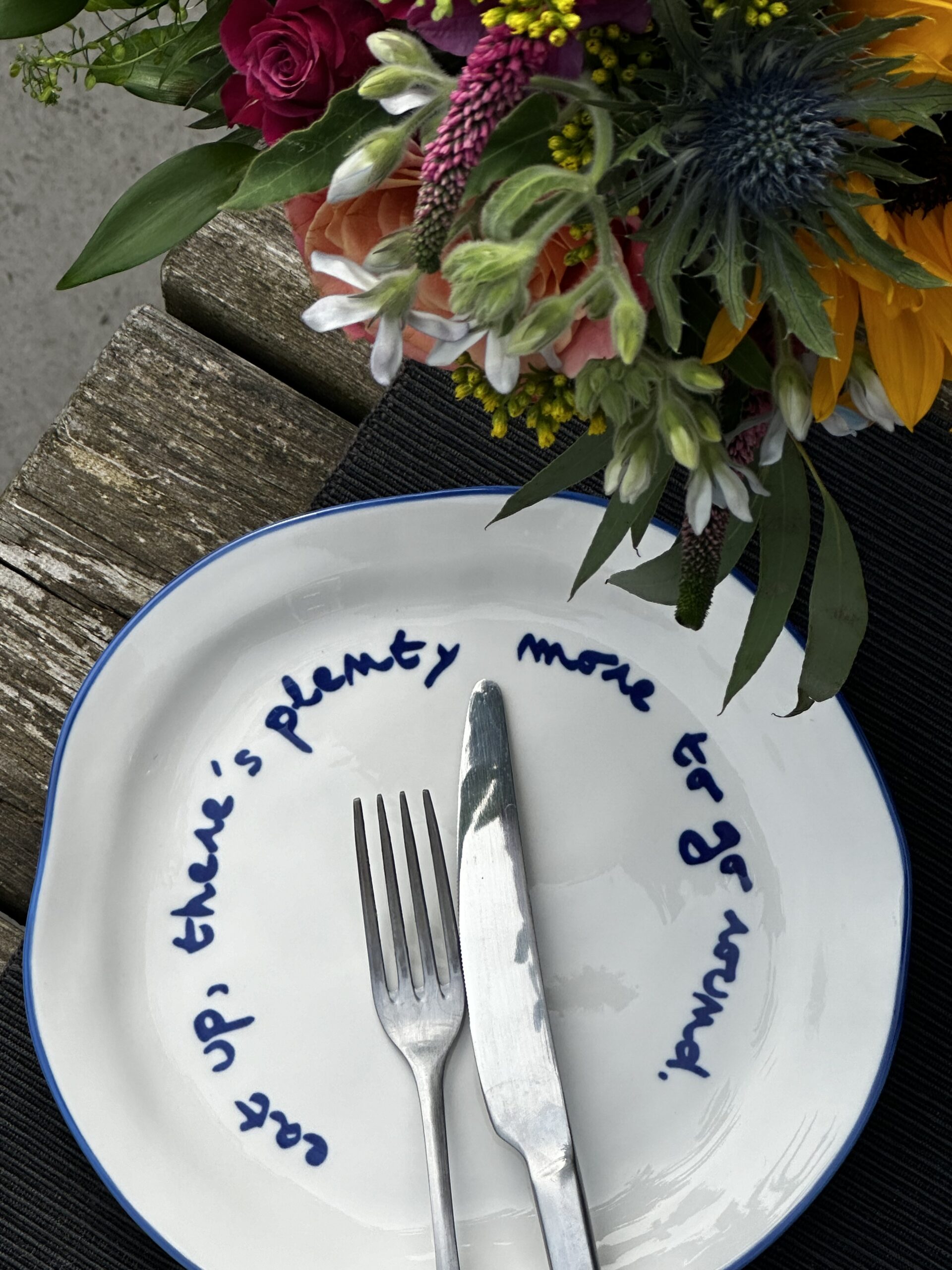 Slogan Plates • The Eclectic Lifestyle Company